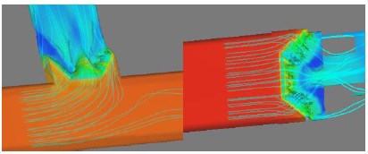 Investigating the numerical modeling of the effect of direct and lateral congress overflows in ...